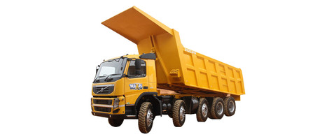 Volvo FM 480 6670/24 CuM/Front End Tipper Price in India - Mileage ...