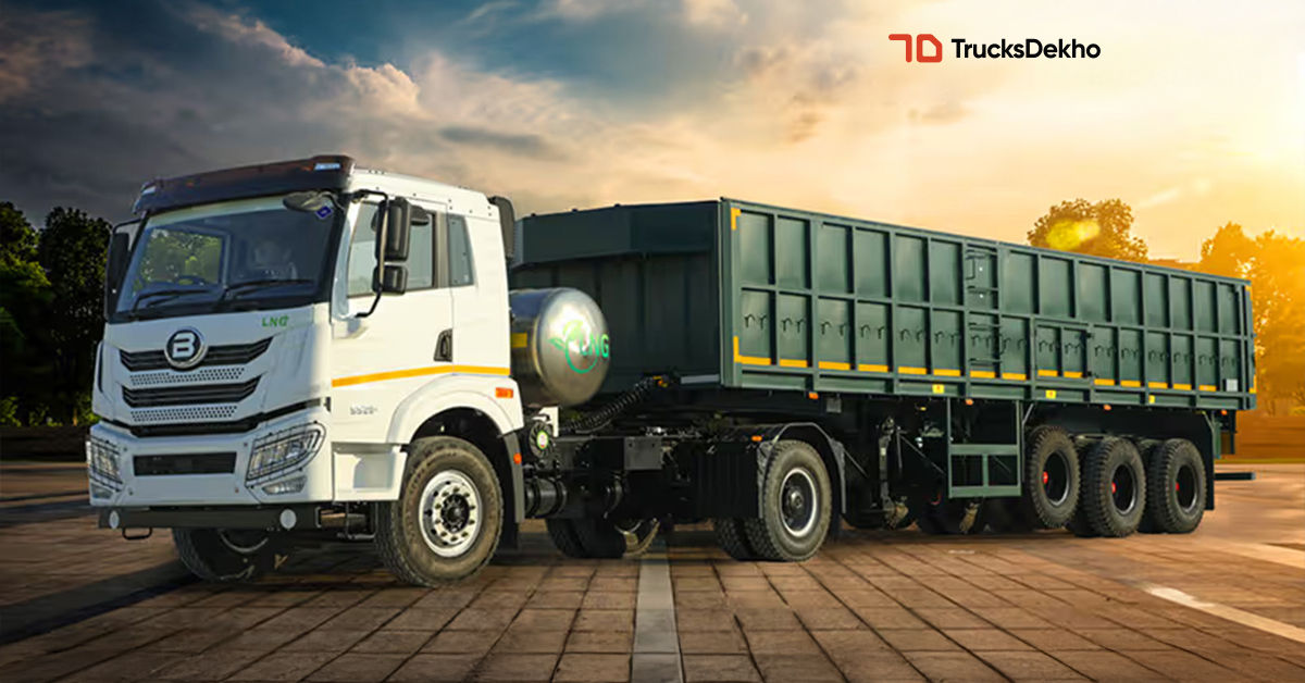 GreenLine Deploys LNG Trucks For Bekaert | Trucks.cardekho.com