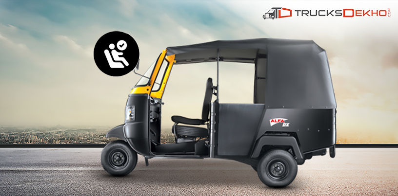 Top 5 Highlights Of Mahindra Alfa DX Diesel Three-Wheeler In India ...