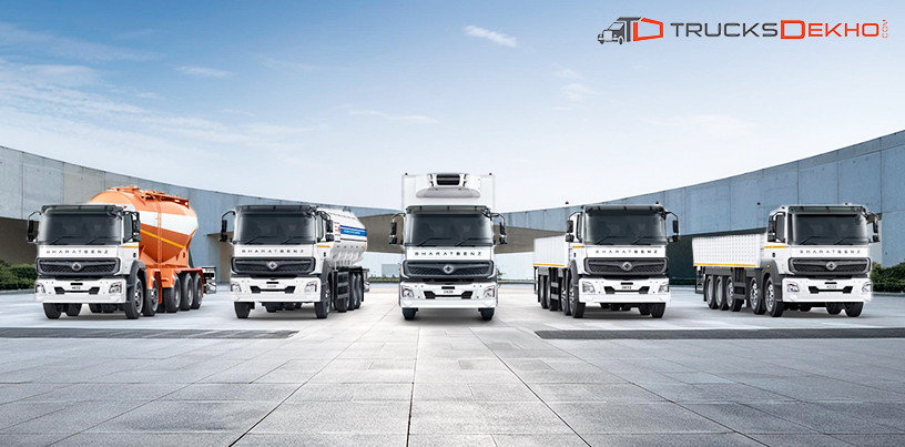 BharatBenz Launches New Heavy-Duty Rigid Trucks Range With New BS6 ...