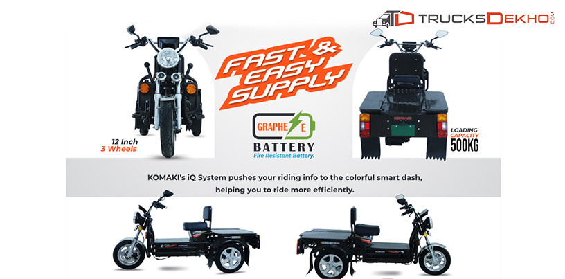 Komaki Leaps Forward With The XGT CAT 3.0: Here Are Full Details | Trucks.cardekho.com