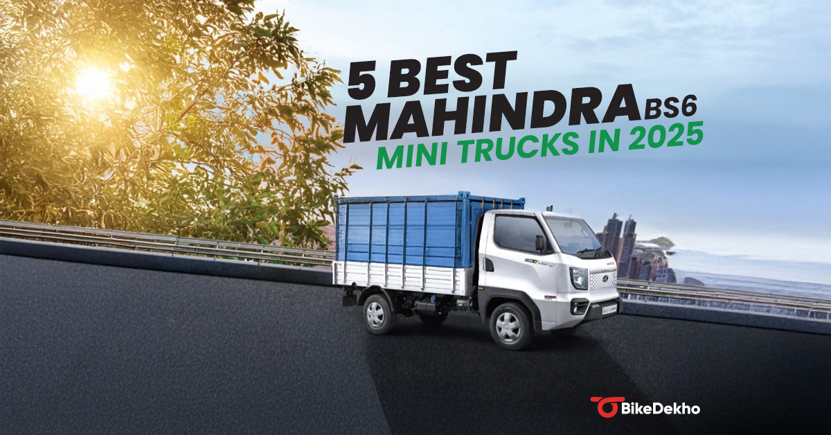 Best 5 BS6 Mahindra Pickup Trucks In 2025: Comprehensive Listicle ...