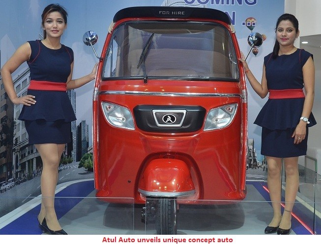 Auto Expo 2016: Atul Auto Showcases CNG Vehicle ‘Atul Gemini’ | Trucks ...