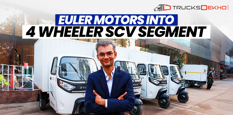 Euler Motors Enters Into Electric 4-Wheeler Small Commercial Vehicle ...