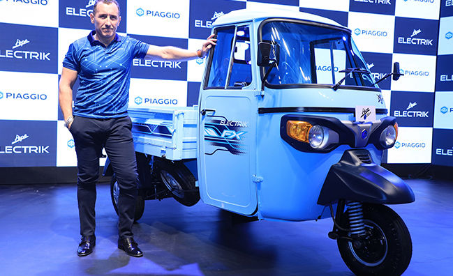 Piaggio introduces all electric cargo and passenger 3W range | Trucks ...