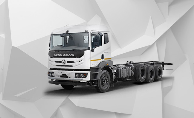 Ashok Leyland introduces a 14-tyre, 4-axle rigid truck with a higher ...