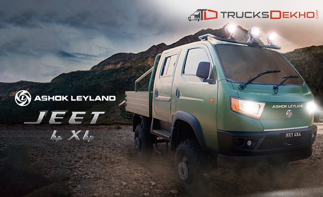 Ashok Leyland develops JEET 4X4- Special Light Vehicle for Indian Army ...