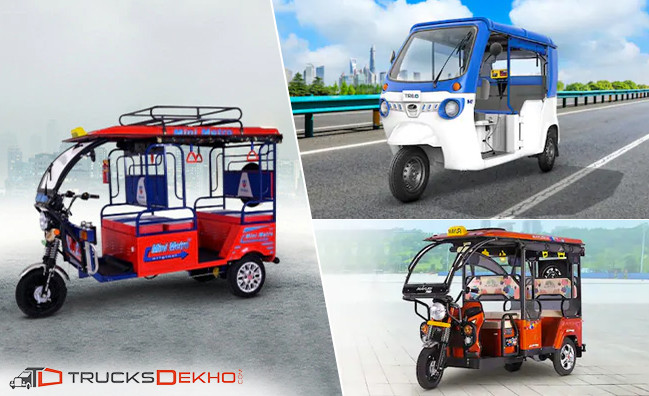 5 Top E-Auto Brands in India | Trucks.cardekho.com