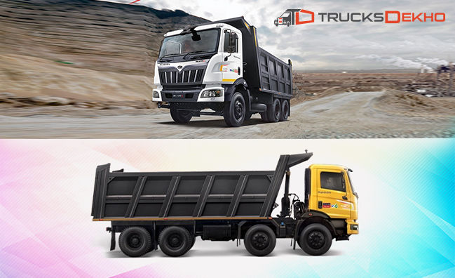 Mahindra Blazo X Heavy-Duty Tippers Range Explained | Trucks.cardekho.com