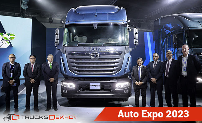 Auto Expo2023:Tata Motors Targets Net-Zero Emissions By 2045 For CVs ...