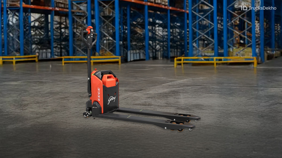 EV Hand Pallet Truck Godrej ‘GEPT 20’ Launched | Trucks.cardekho.com