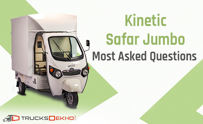 Kinetic Safar Jumbo: 11 Most asked questions on Google | Trucks ...