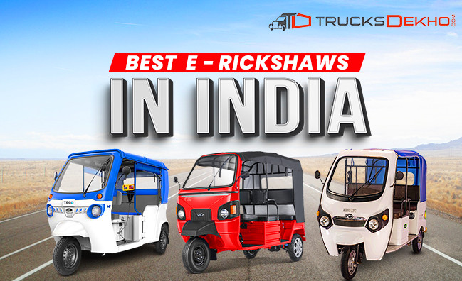 Discover The 3 Best E-Rickshaws In India That Deliver Efficient ...