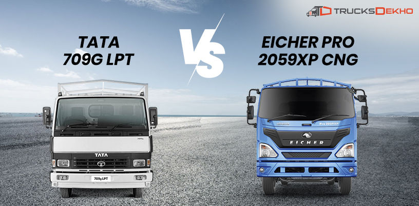 Tata 709g LPT Vs Eicher Pro 2059XP CNG: Spec Comparison | Trucks ...