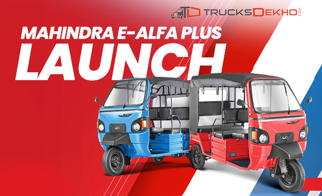 Mahindra Introduces New E-Alfa Plus Rickshaw With Improved Battery Pack ...