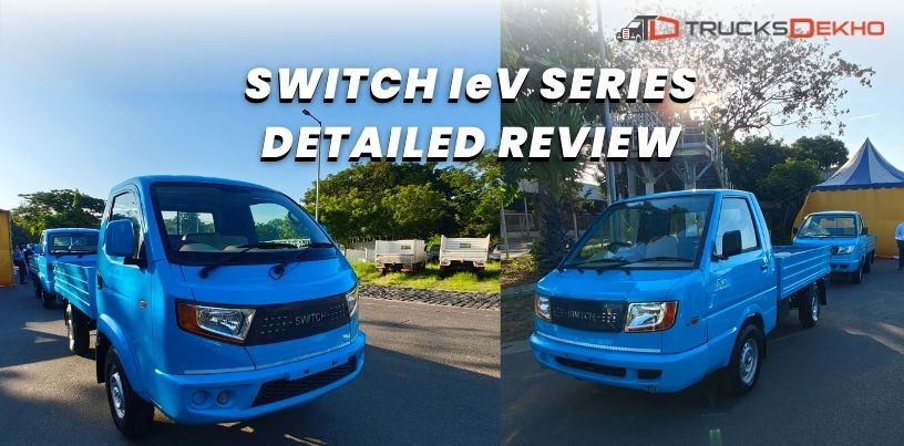 Switch IeV4 and IeV4: Detailed Review of India’s First Electric LCV in ...