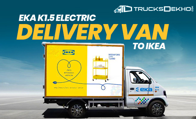 EKA Mobility Provides K1.5 Electric Delivery Vans To IKEA For ...