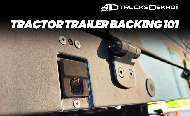 Backing a tractor-trailer | Trucks.cardekho.com