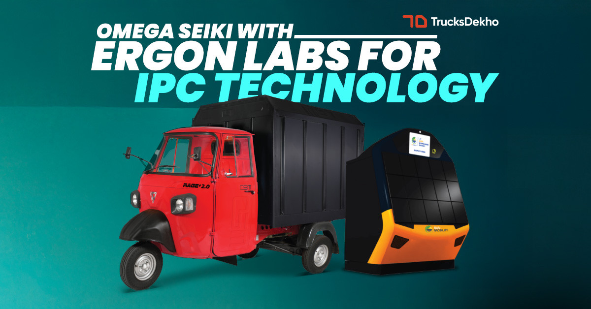 Omega Seiki With Ergon Labs For IPC Technology | Trucks.cardekho.com