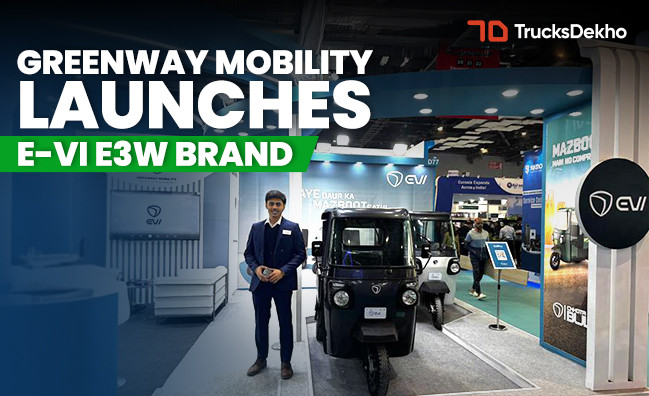 GreenWay Mobility Launches EVi E3W Brand | Trucks.cardekho.com