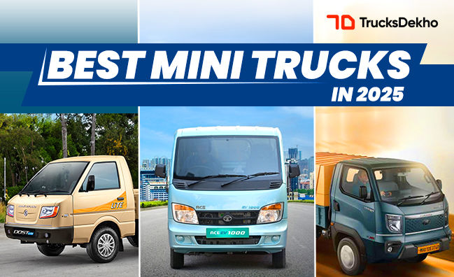 Best Mini Trucks In India 2025 | Trucks.cardekho.com