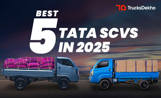 Here Are The Top 5 Tata SCVs In 2025 India | Trucks.cardekho.com