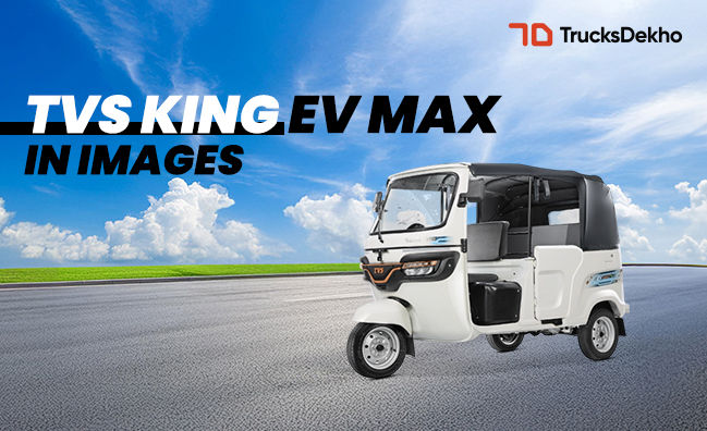 TVS King EV Max In Images Explained | Trucks.cardekho.com