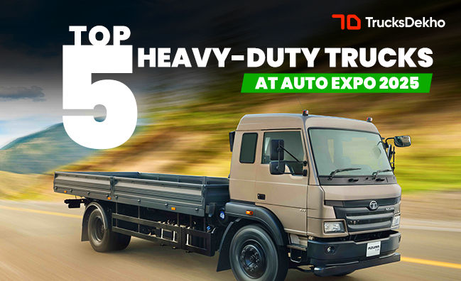 Top 5 Heavy Duty Trucks At Auto Expo 2025 | Trucks.cardekho.com