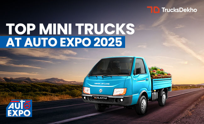 Top Mini Trucks Unveiled At Auto Expo 2025 | Trucks.cardekho.com