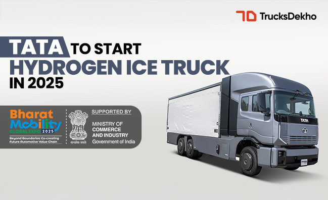 Tata To Start Hydrogen ICE Truck In 2025 | Trucks.cardekho.com