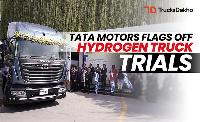 Tata Motors Flags Off India’s First Hydrogen Truck Trials | Trucks ...
