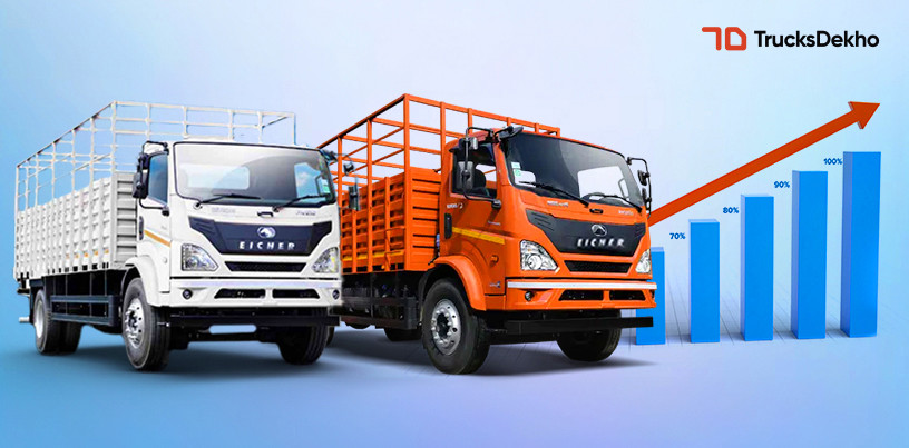 VECV Truck Sales In November 2024 | Trucks.cardekho.com