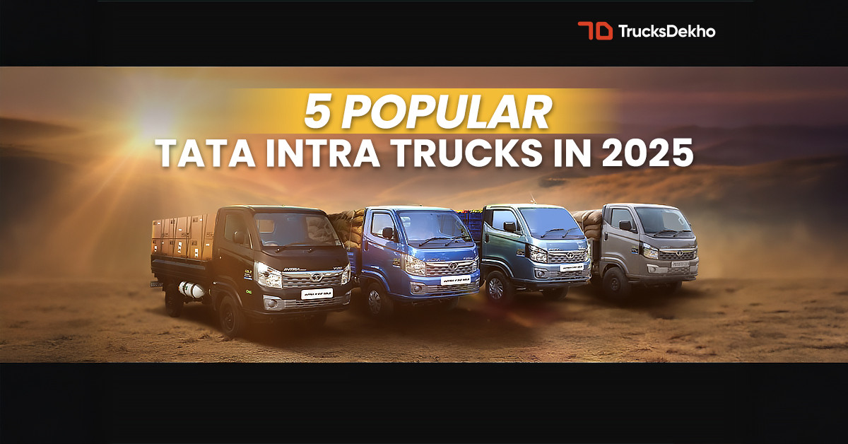 Best 5 Popular Tata Intra Trucks In India: Details Explained | Trucks ...