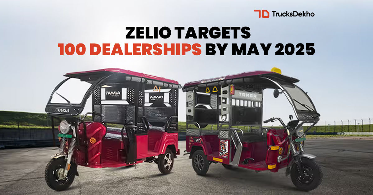 ZELIO Targets 100 Dealerships By May 2025 | Trucks.cardekho.com