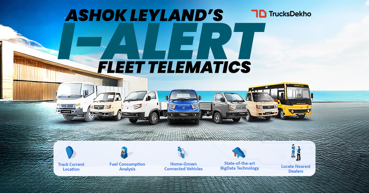 Ashok Leyland’s i-Alert Fleet Telematics | Trucks.cardekho.com