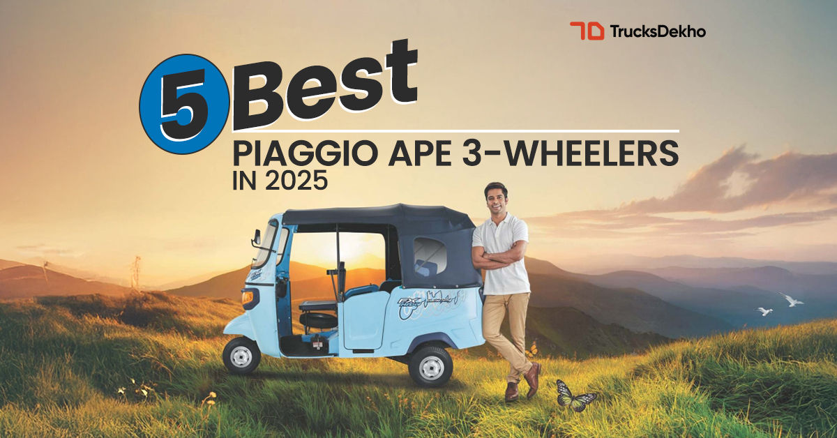 Best 5 Piaggio Ape Three-Wheelers In India: All You Need To Know ...