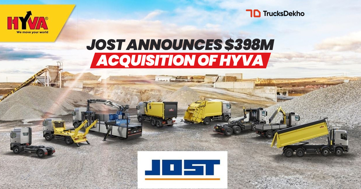 JOST Boosts India Presence With $398M Acquisition Of Hyva | Trucks ...
