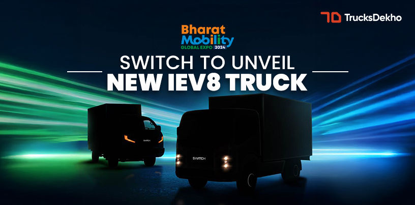 Switch To Showcase Electric IeV8 At Auto Expo 2025 | Trucks.cardekho.com