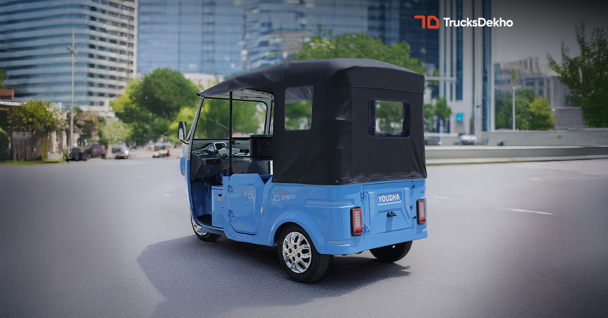 Youdha EPOD L5 Electric 3-Wheeler Launched | Trucks.cardekho.com