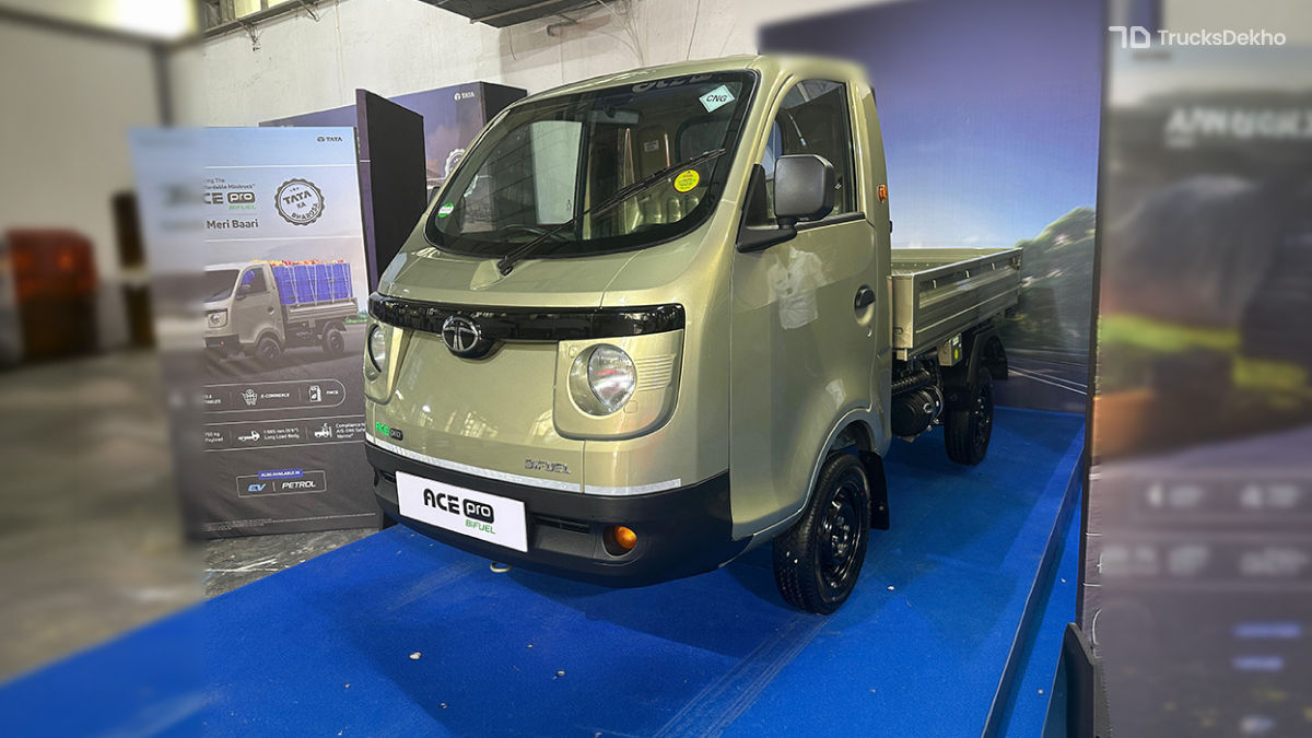 Tata Ace Pro Bi-Fuel Explained in Real-Life Images | Trucks.cardekho.com