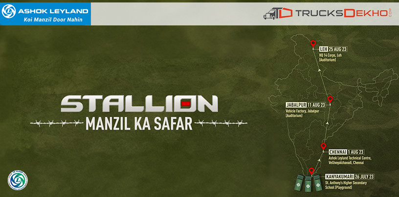 Ashok Leyland Celebrates 75th Anniversary With Epic 4000km Drive In ...