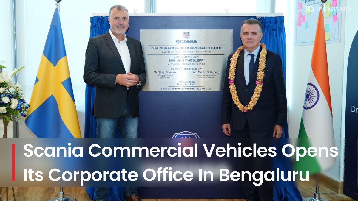 Scania Commercial Vehicles Opens Its Corporate Office In Bengaluru ...
