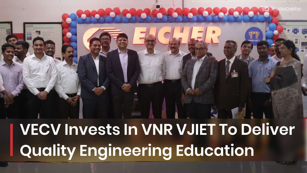 VECV Invests In VNR VJIET To Deliver Quality Engineering Education ...