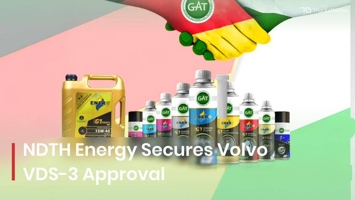 NDTH Energy Gets In The Books Of Volvo VDS-3 Approvals Featuring Its ...