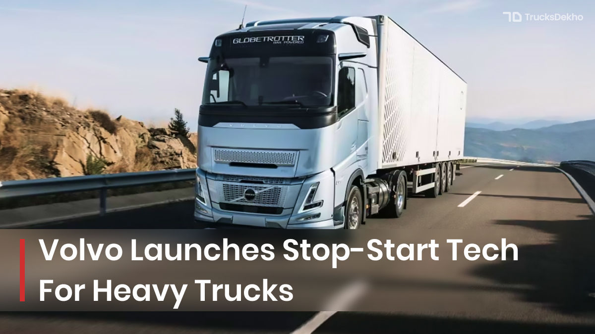 Volvo Trucks Integrates World First I-Roll Technology-Based Stop-Start ...