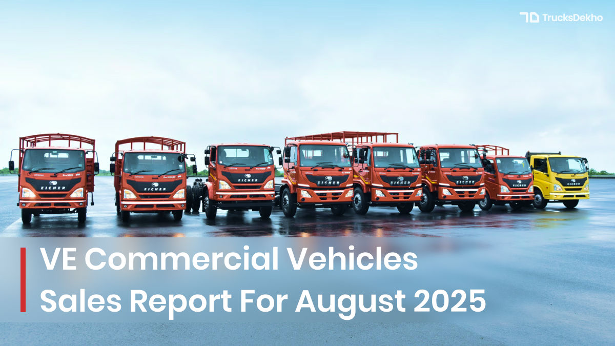 VE Commercial Vehicles Sales Report For August 2025 | Trucks.cardekho.com