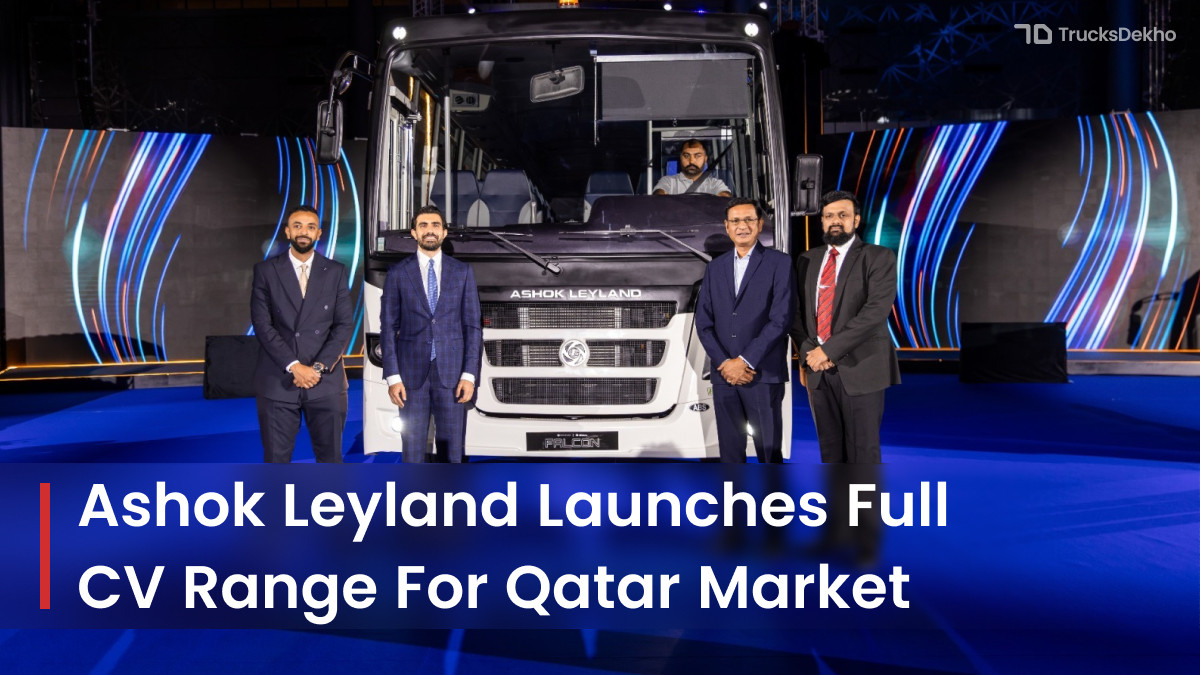 Ashok Leyland Launches Full Commercial Vehicle Range For Qatar Market ...