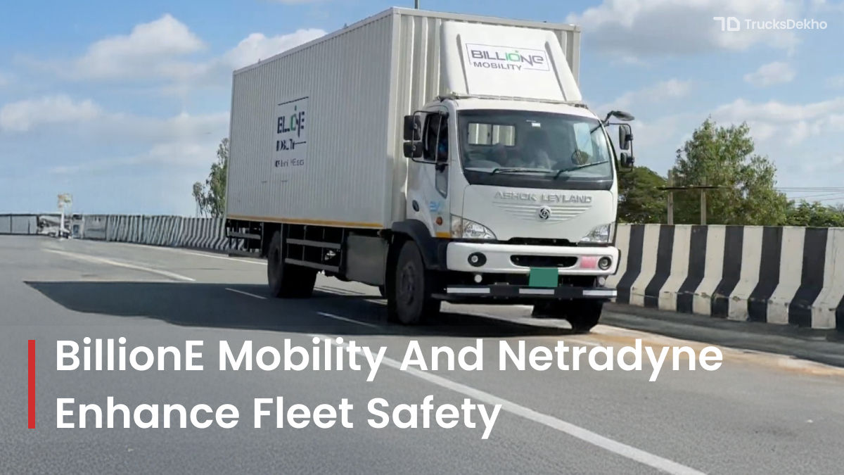 BillionE Mobility Integrates Netradyne’s AI Solutions To Enhance ...