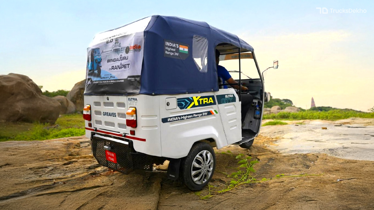 Greaves Launches Eltra City Xtra Electric 3-Wheeler | Trucks.cardekho.com