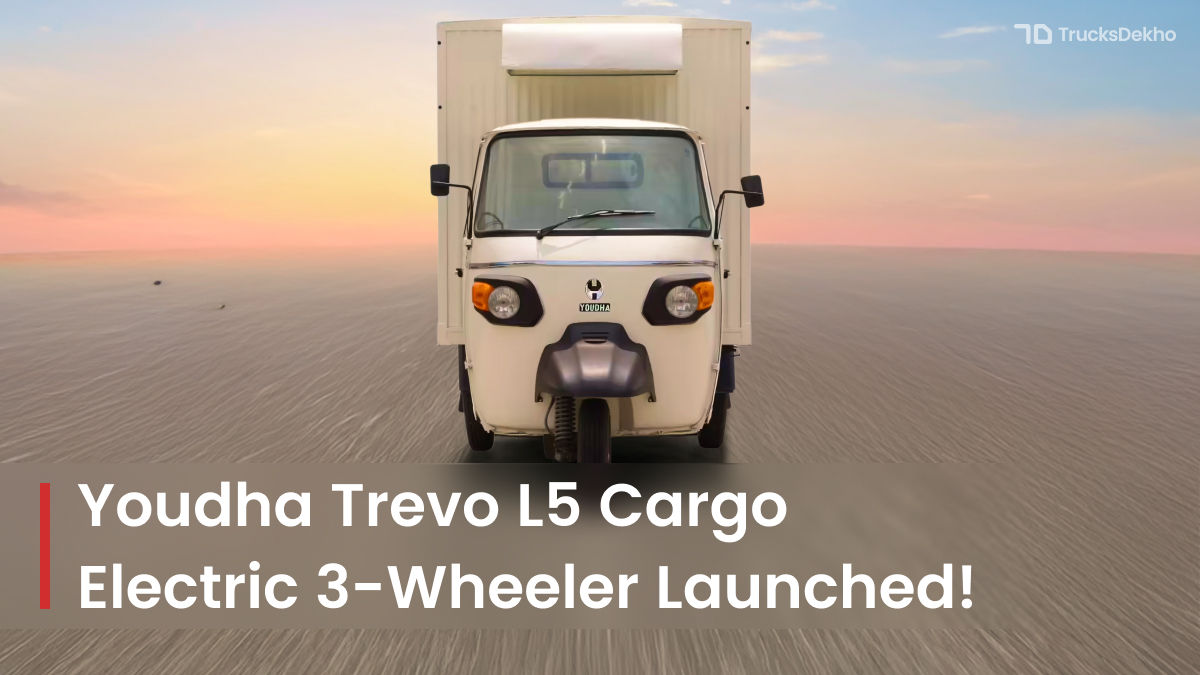 Youdha Trevo L5 Cargo Electric 3-Wheeler Launched | Trucks.cardekho.com